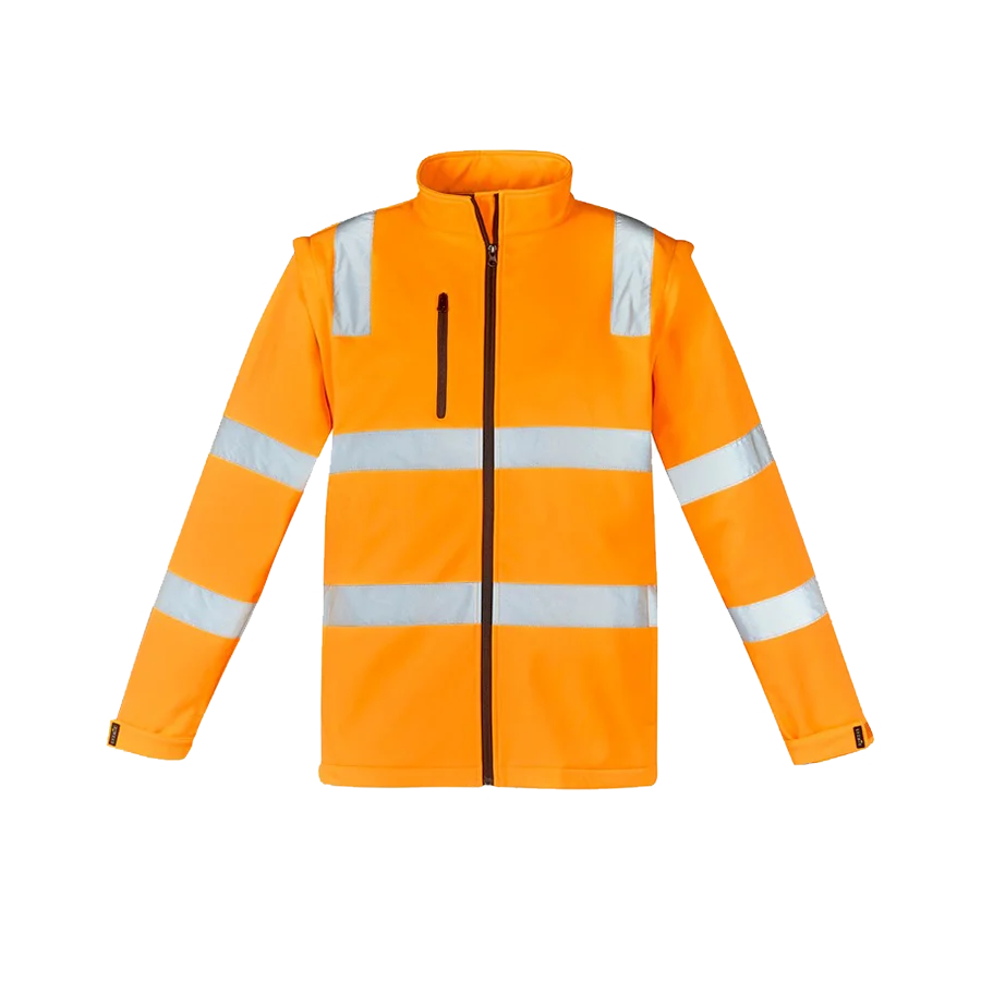 Syzmik - Unisex Hi Vis VIC Rail 2 In 1 Softshell Jacket (Printing ...